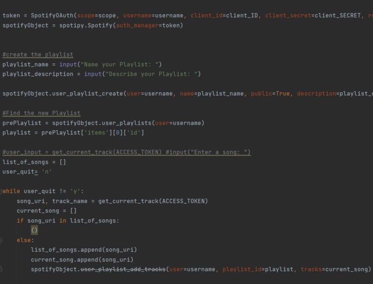 Spotify Automated Playlist Generator | Devpost