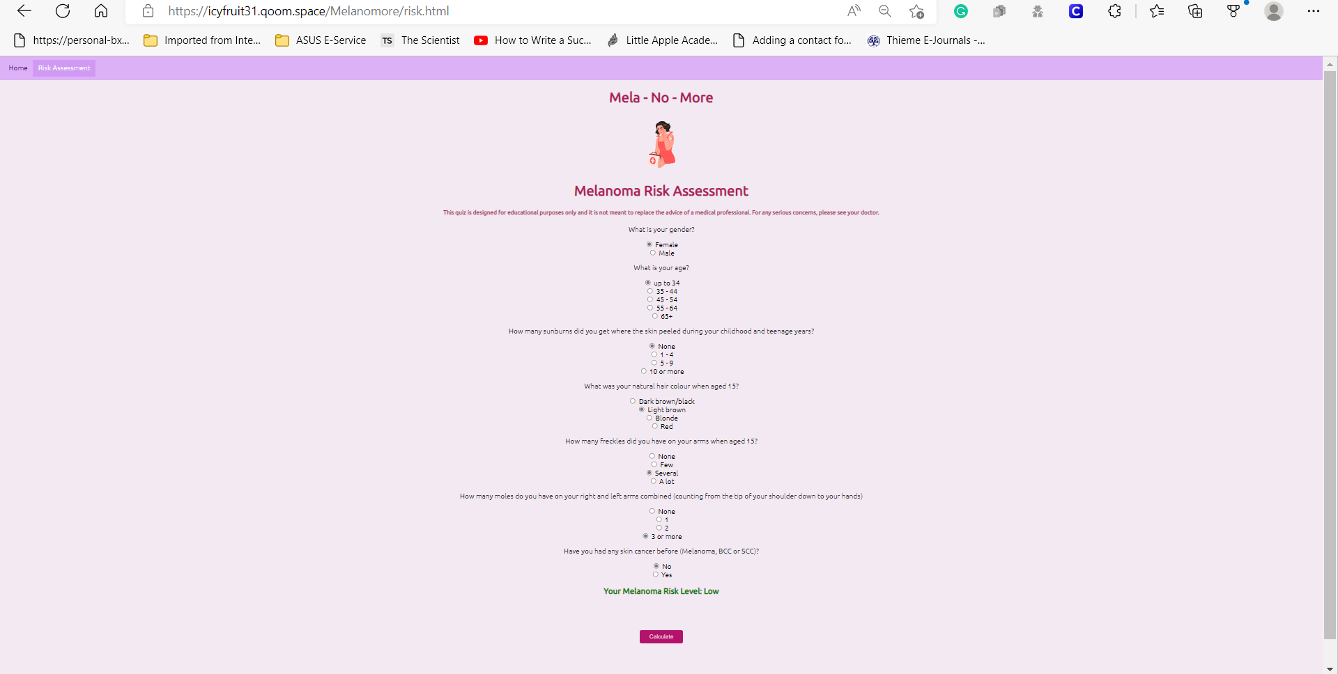 Mela-No-More: AI-Based Melanoma Detector and Risk Assessor | Devpost