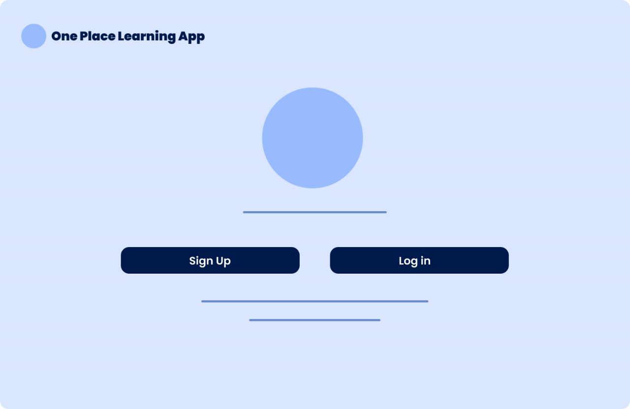 C2 - ONE PLACE LEARNING APP | Devpost