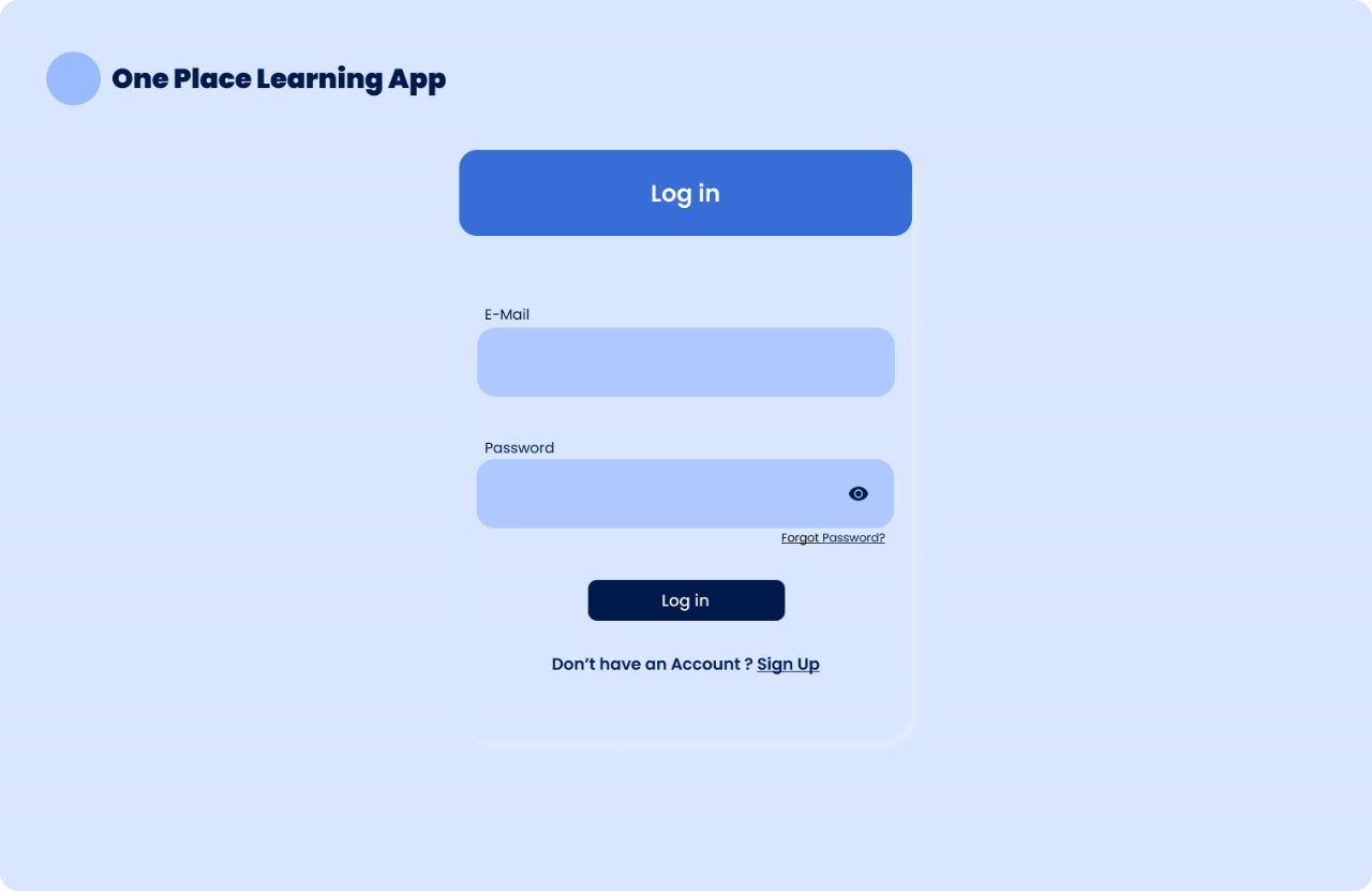 C2 - ONE PLACE LEARNING APP | Devpost