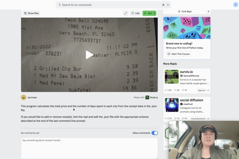 Receipt Tracker | Devpost