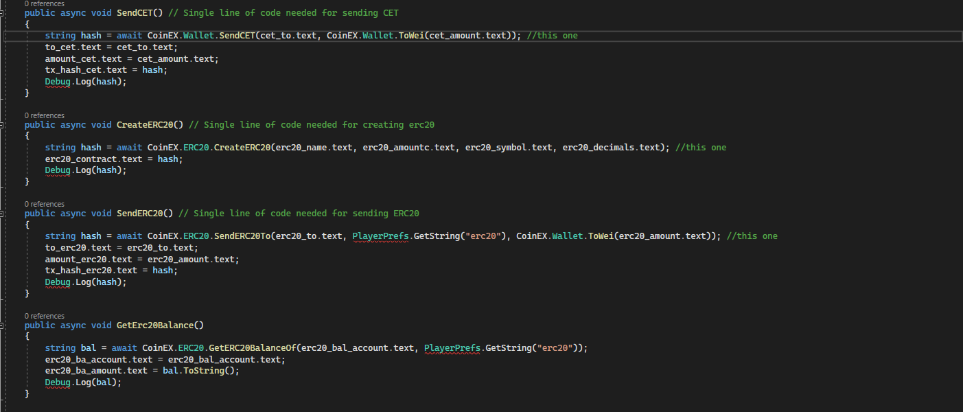 CoinEx Unity SDK | Devpost