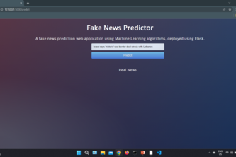 Fake News Predictor | Devpost