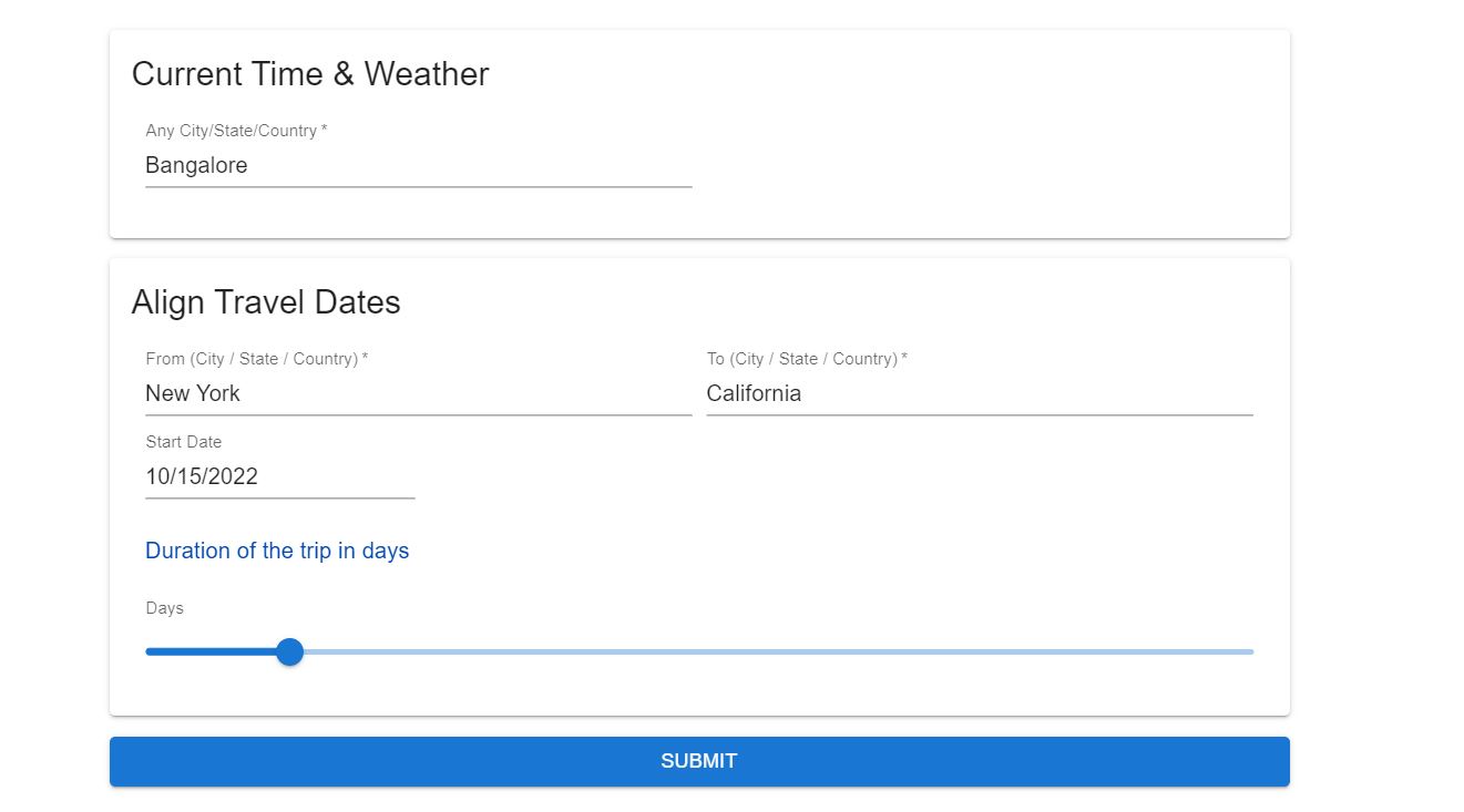Your Trip Buddy | Devpost