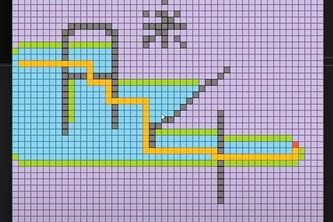 Visualized aStar pathfinder | Devpost