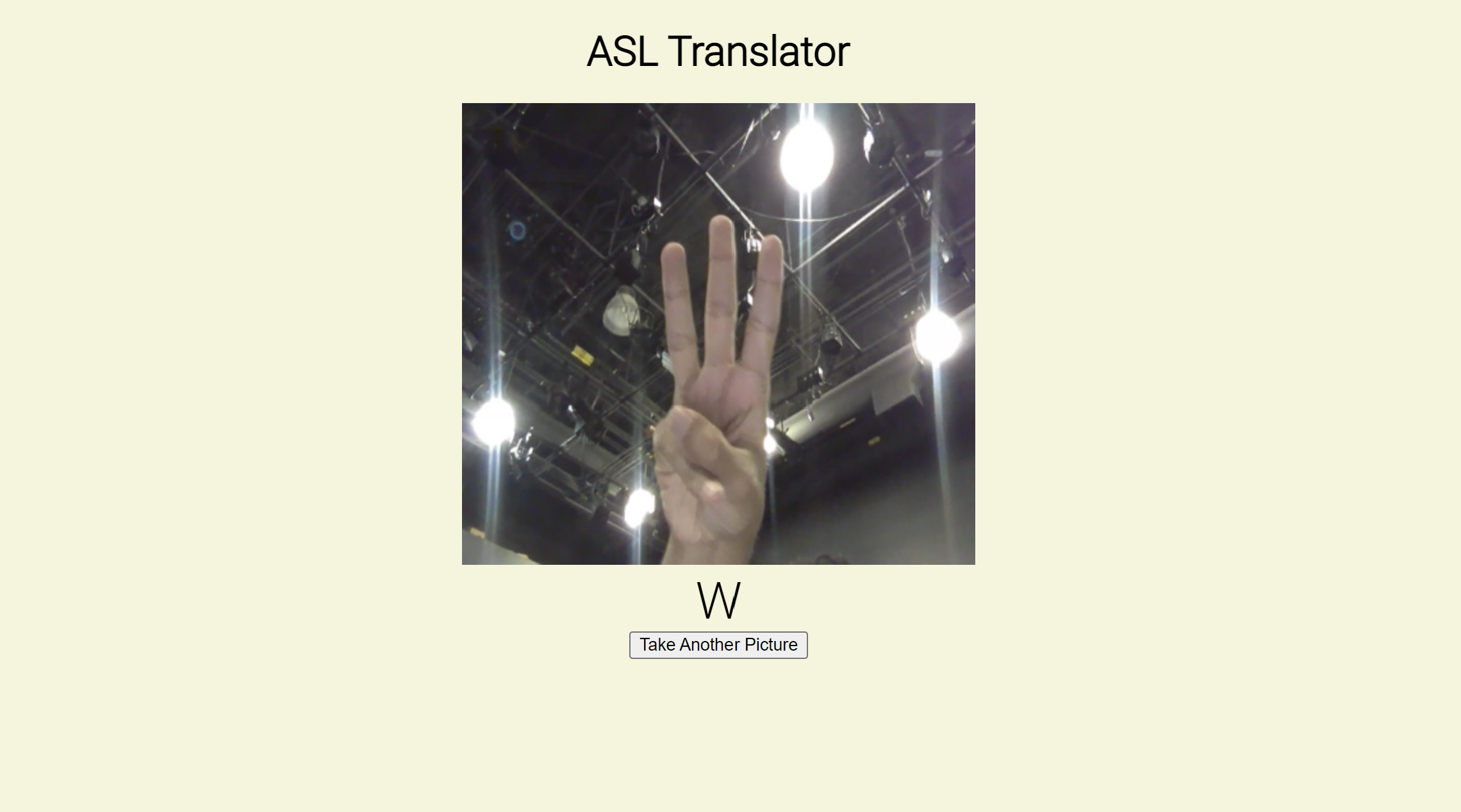 ASL Translator | Devpost