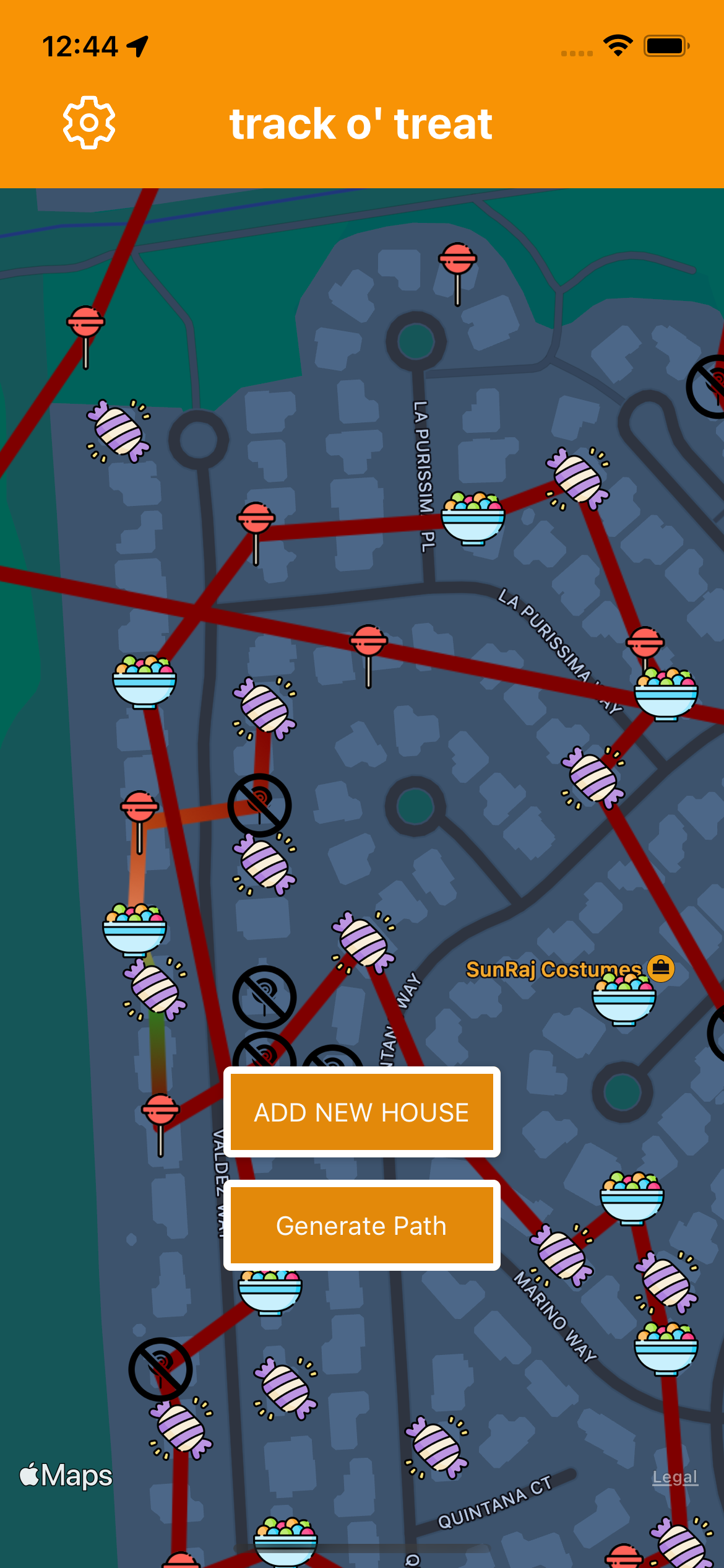 Track o' Treat | Devpost