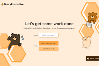 Beary Productive | Devpost
