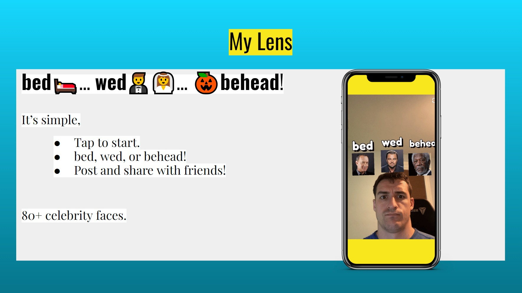 Bed Wed Behead | Devpost