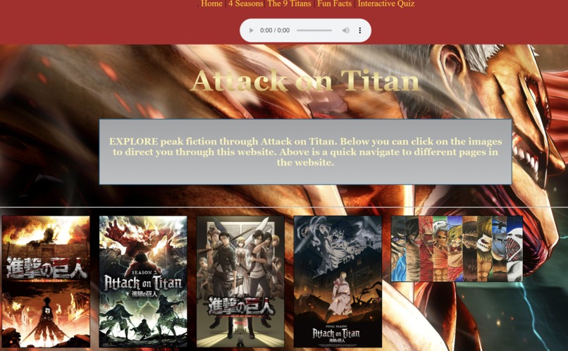 Explore Attack on Titan | Devpost