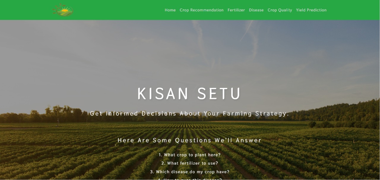 Kisan Setu | Devpost