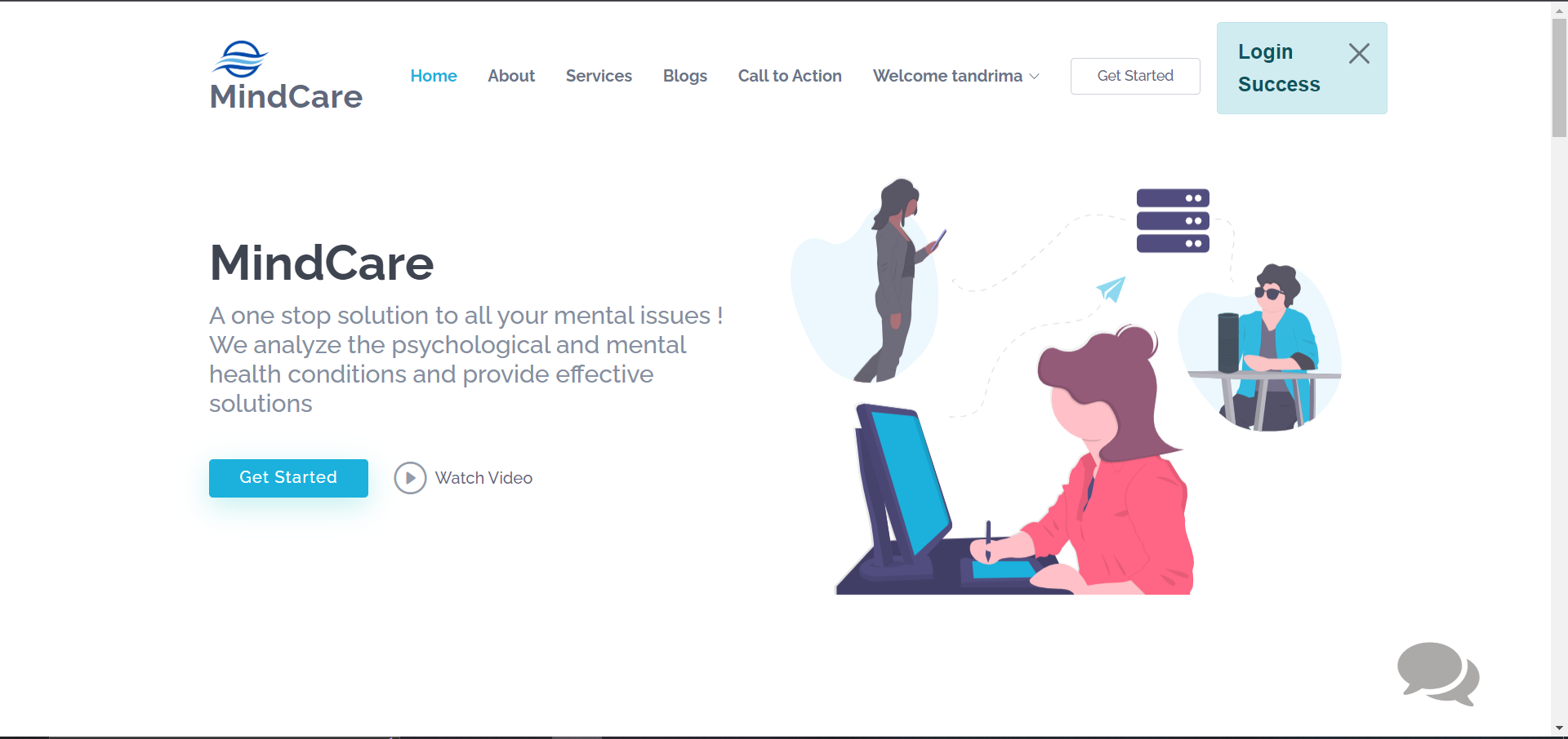 MindCare - Mental HealthCare Web App | Devpost