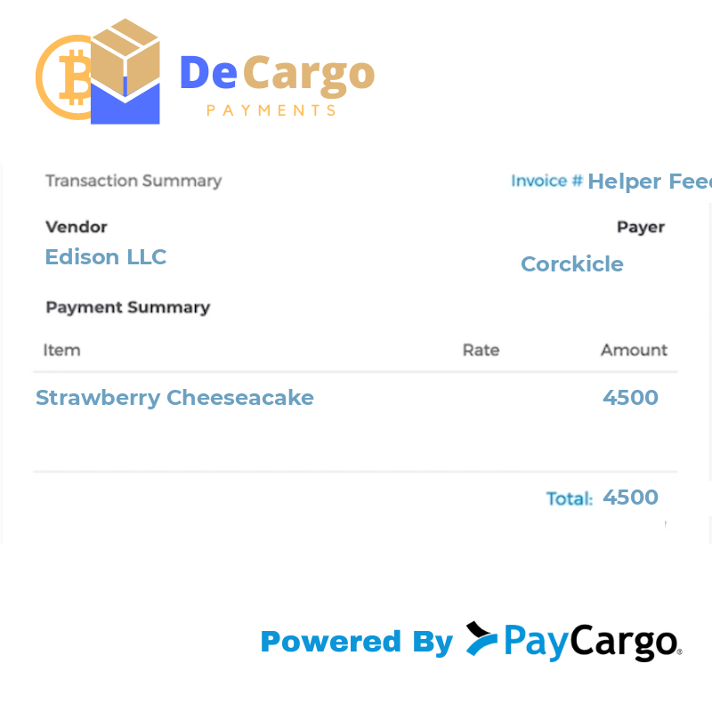 DeCargo Pay | Devpost