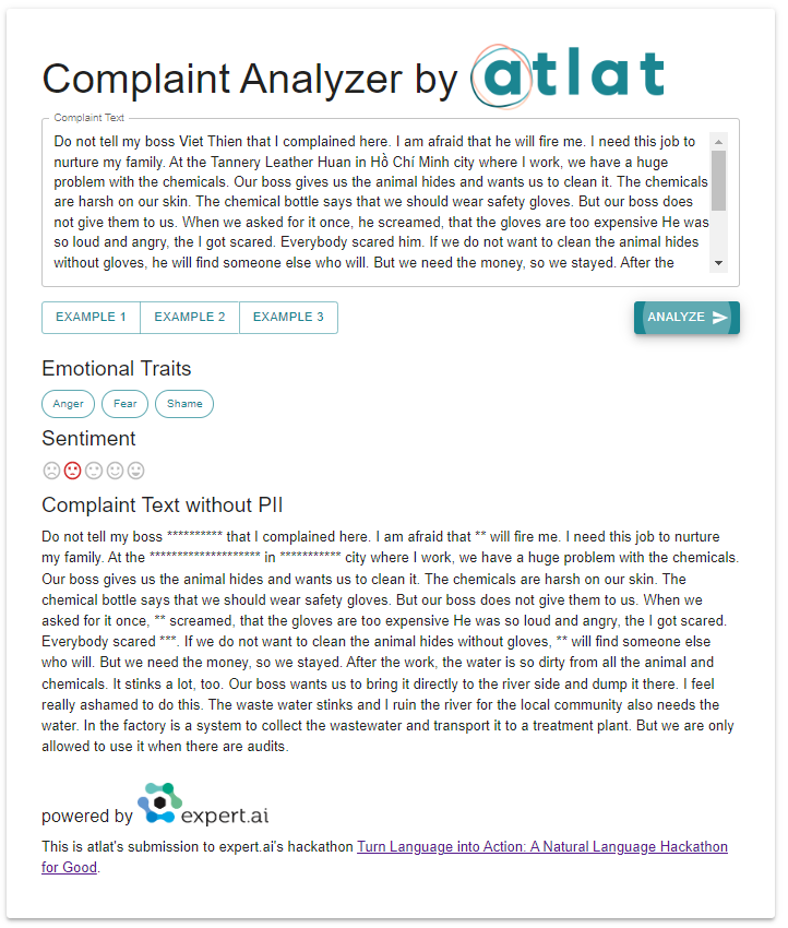 Understand Human Rights Complaints | Devpost