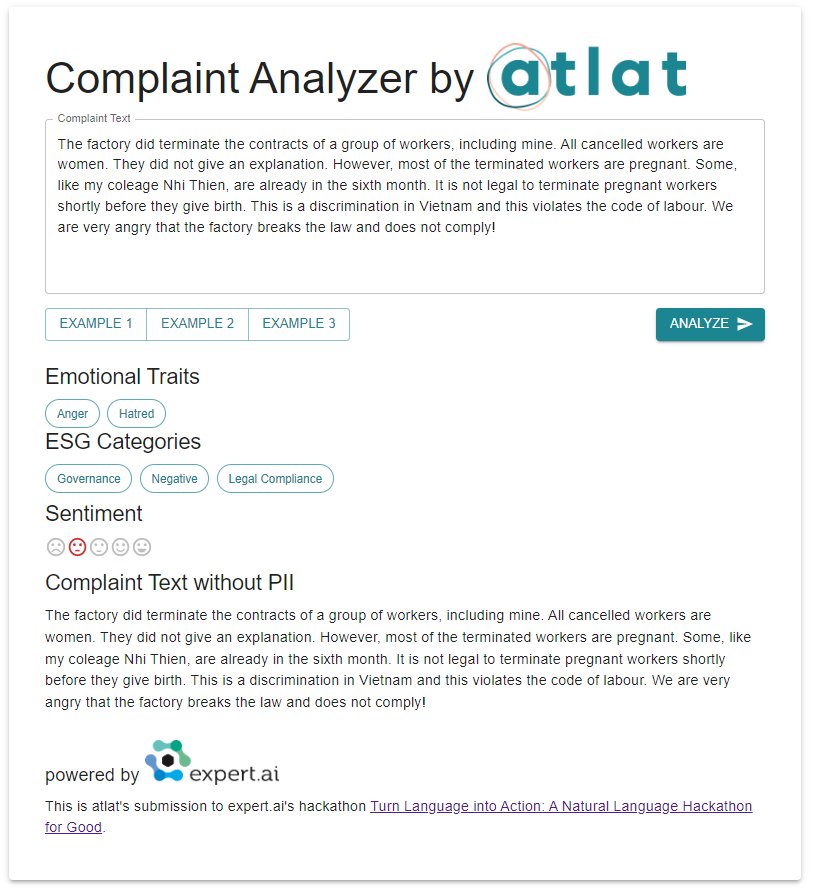 Understand Human Rights Complaints | Devpost