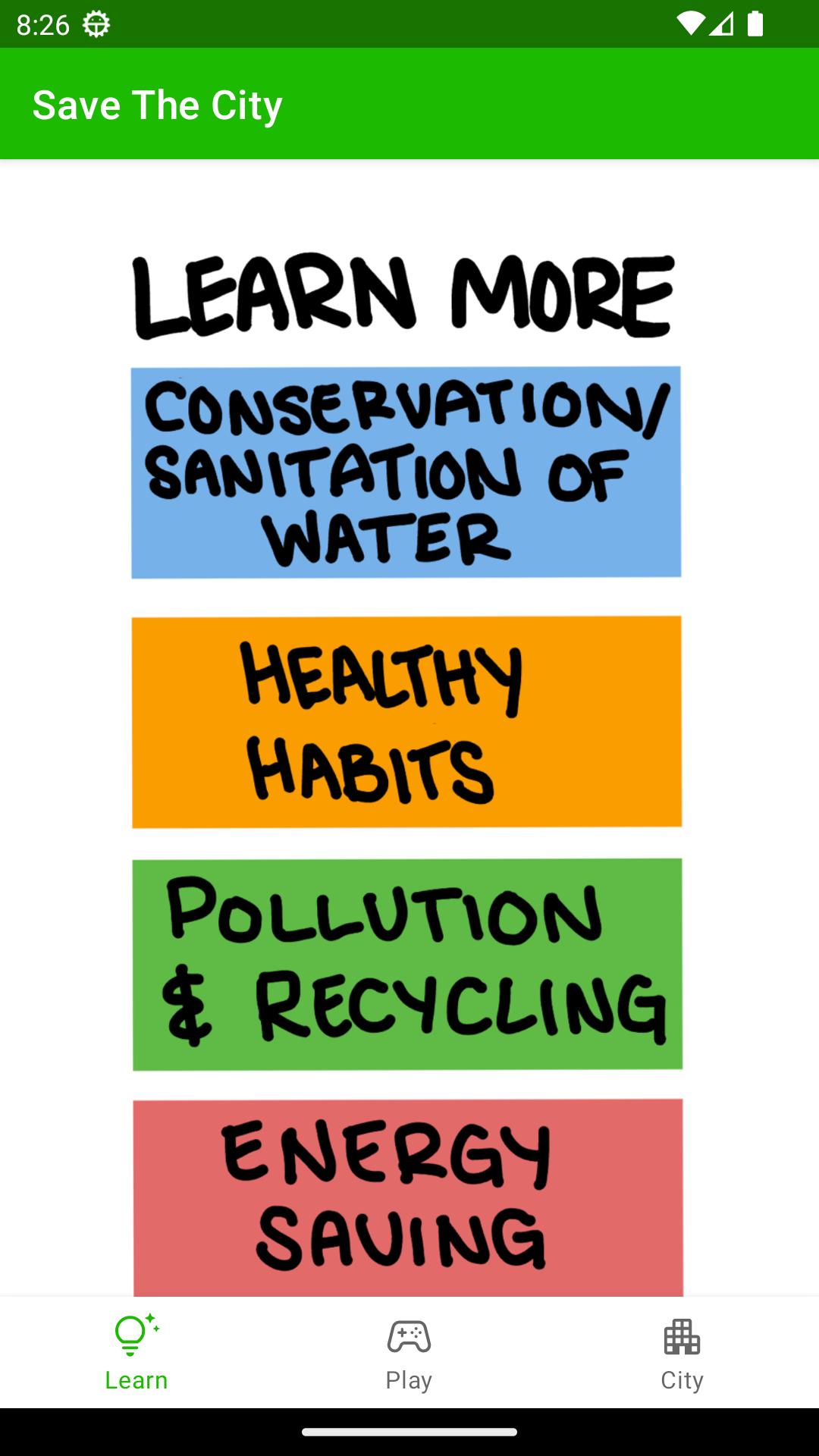 Save The City | Devpost