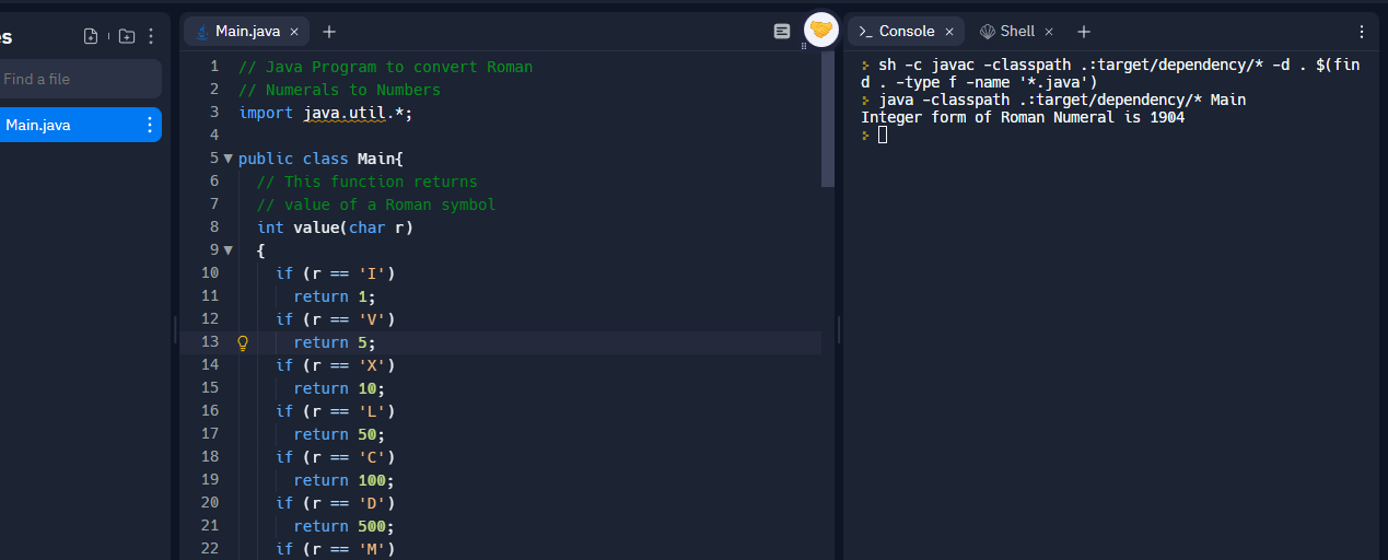 Roman_to_dec | Devpost