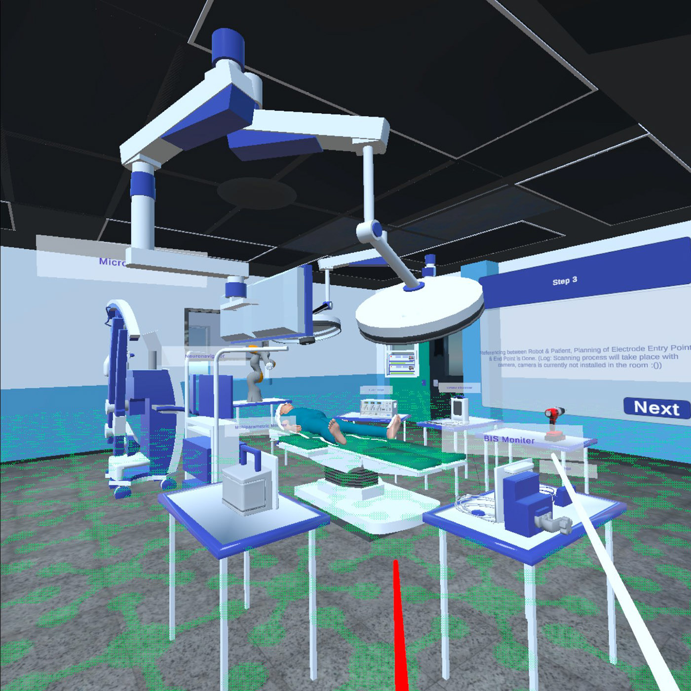 Robot Assisted Epilepsy Virtual Reality Surgery | Devpost