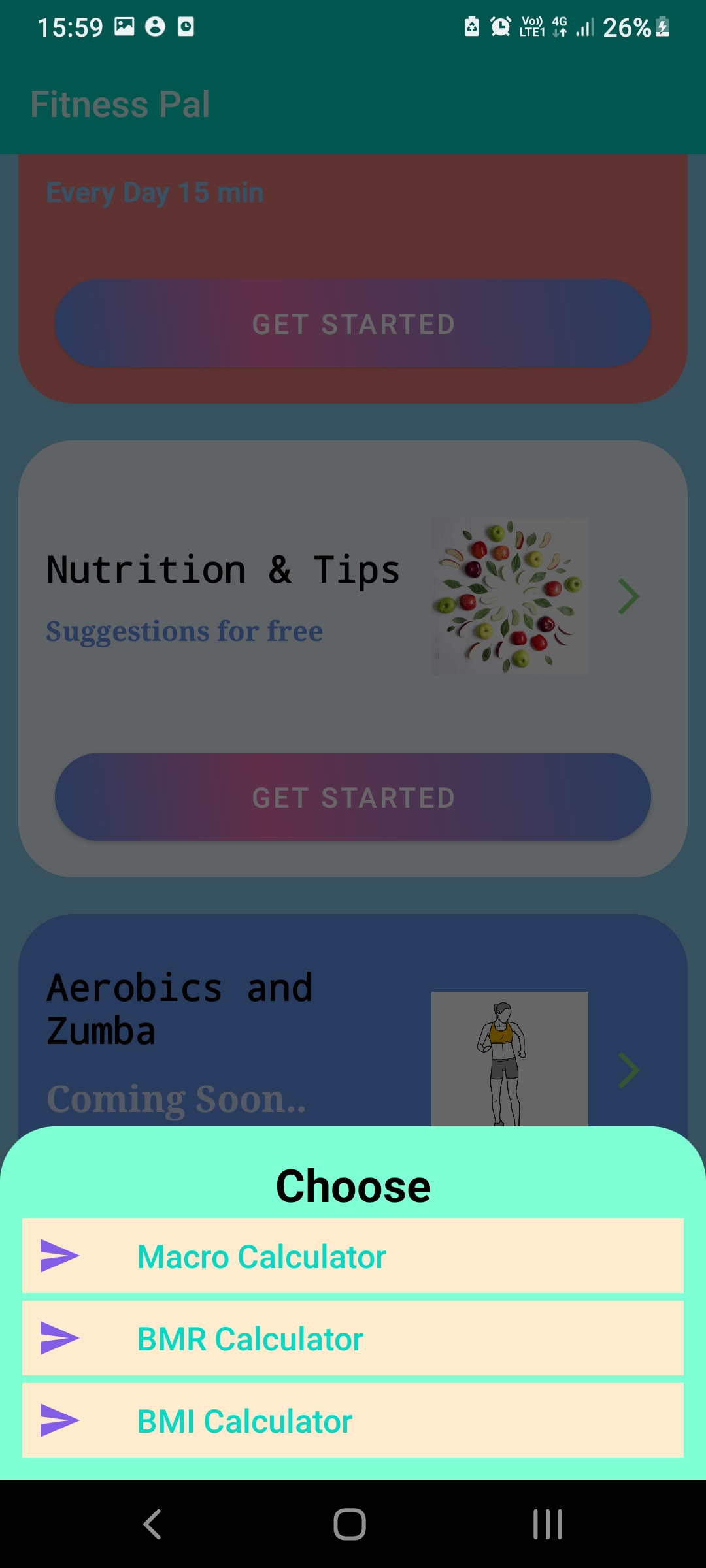 Fitness Pal | Devpost