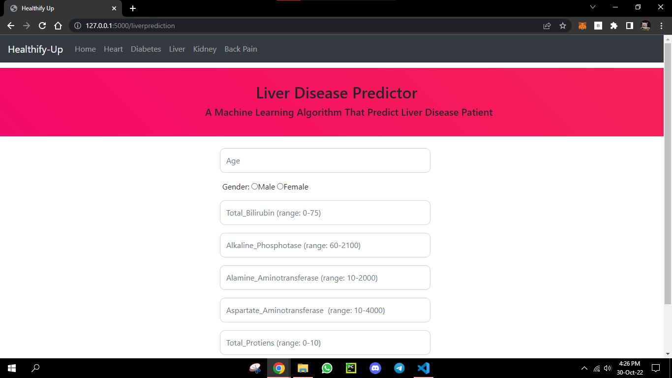 Healthyfy-Up | Devpost
