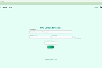 Carbon Cloud | Devpost