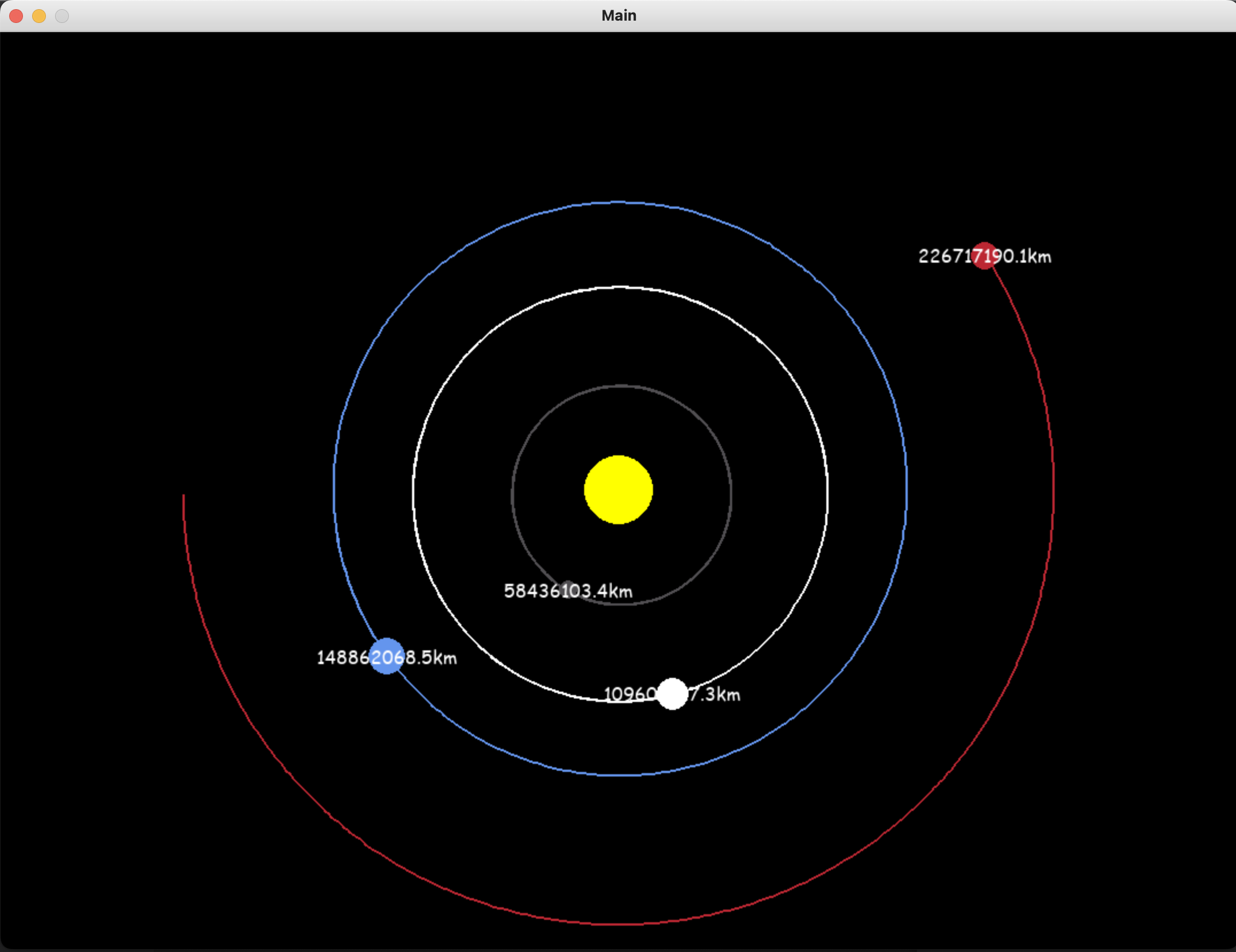 Orbital Motion Simulation | Devpost