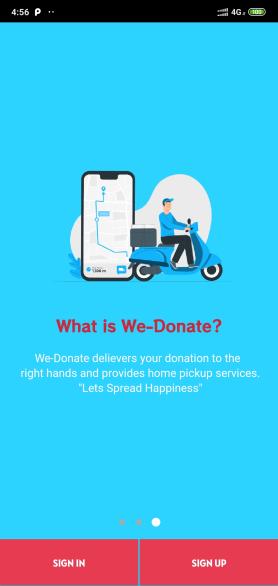 We Donate | Devpost
