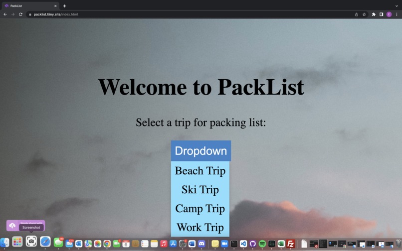 packlist | Devpost