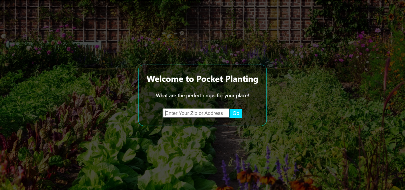 Pocket Planting | Devpost
