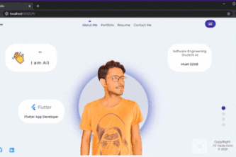 Resposive Portfolio Flutter | Devpost