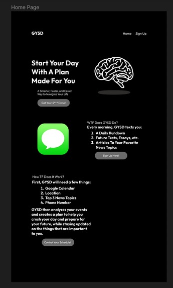 Get Your Sh*T Together | Devpost