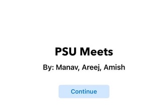 PSU Meets | Devpost