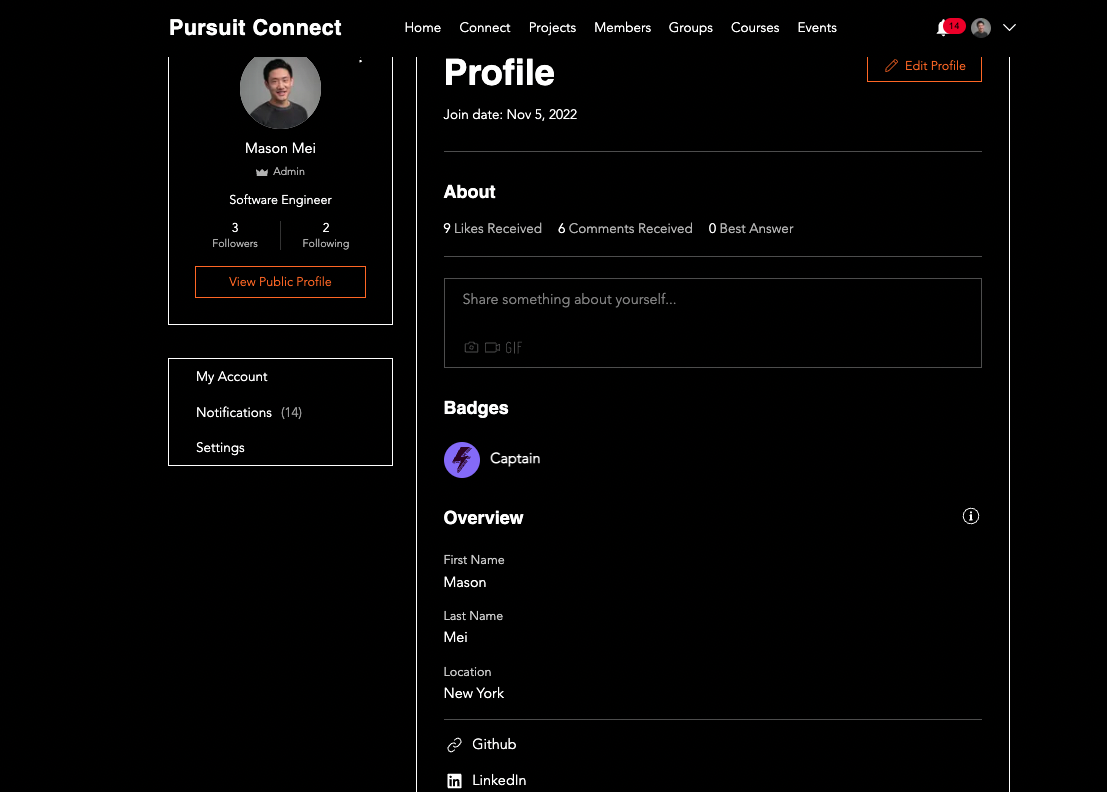 Pursuit Connect | Devpost