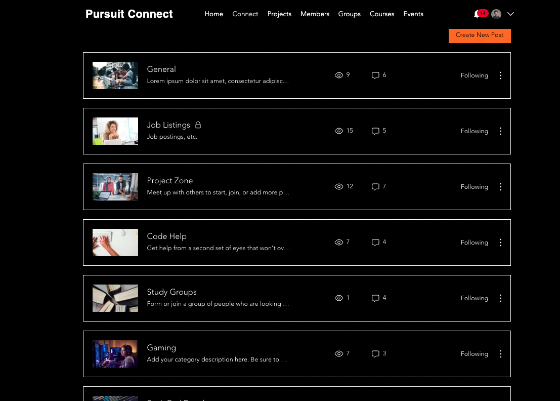 Pursuit Connect | Devpost