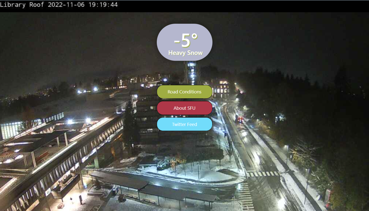 SFU Weather Watch | Devpost