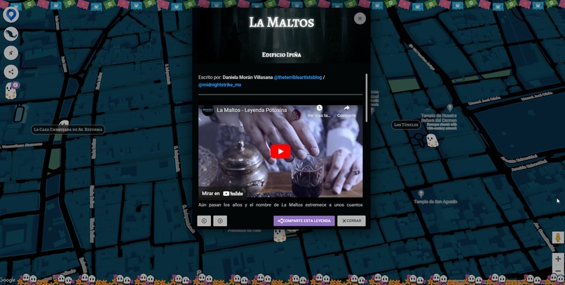 Mapa de Leyendas de México | Devpost