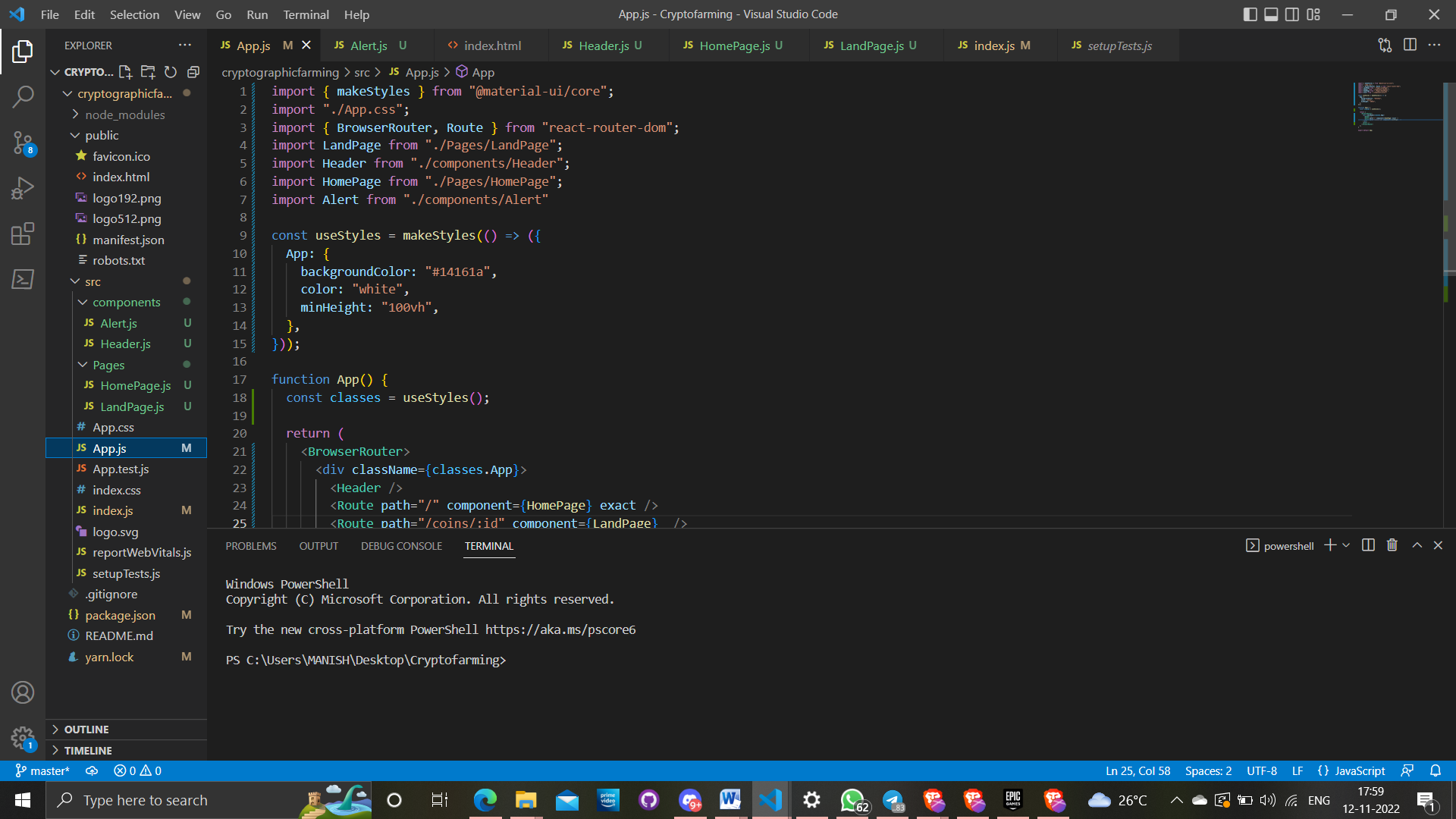 CRYPTOGRAPHIC FARMING | Devpost