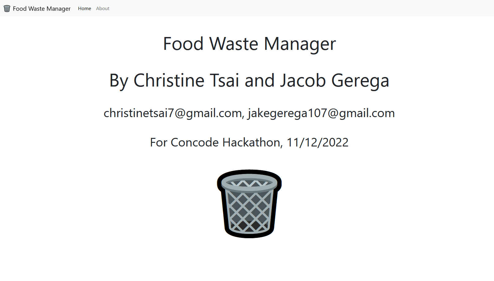 Food Waste Manager | Devpost