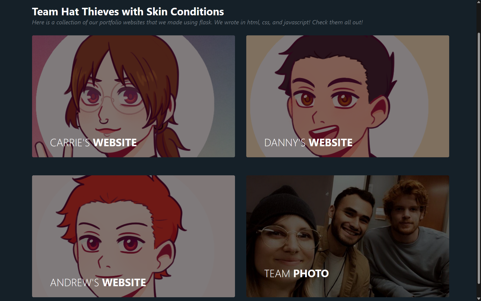 Triple Portfolio Websites | Devpost