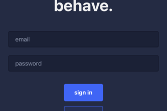 behave. | Devpost