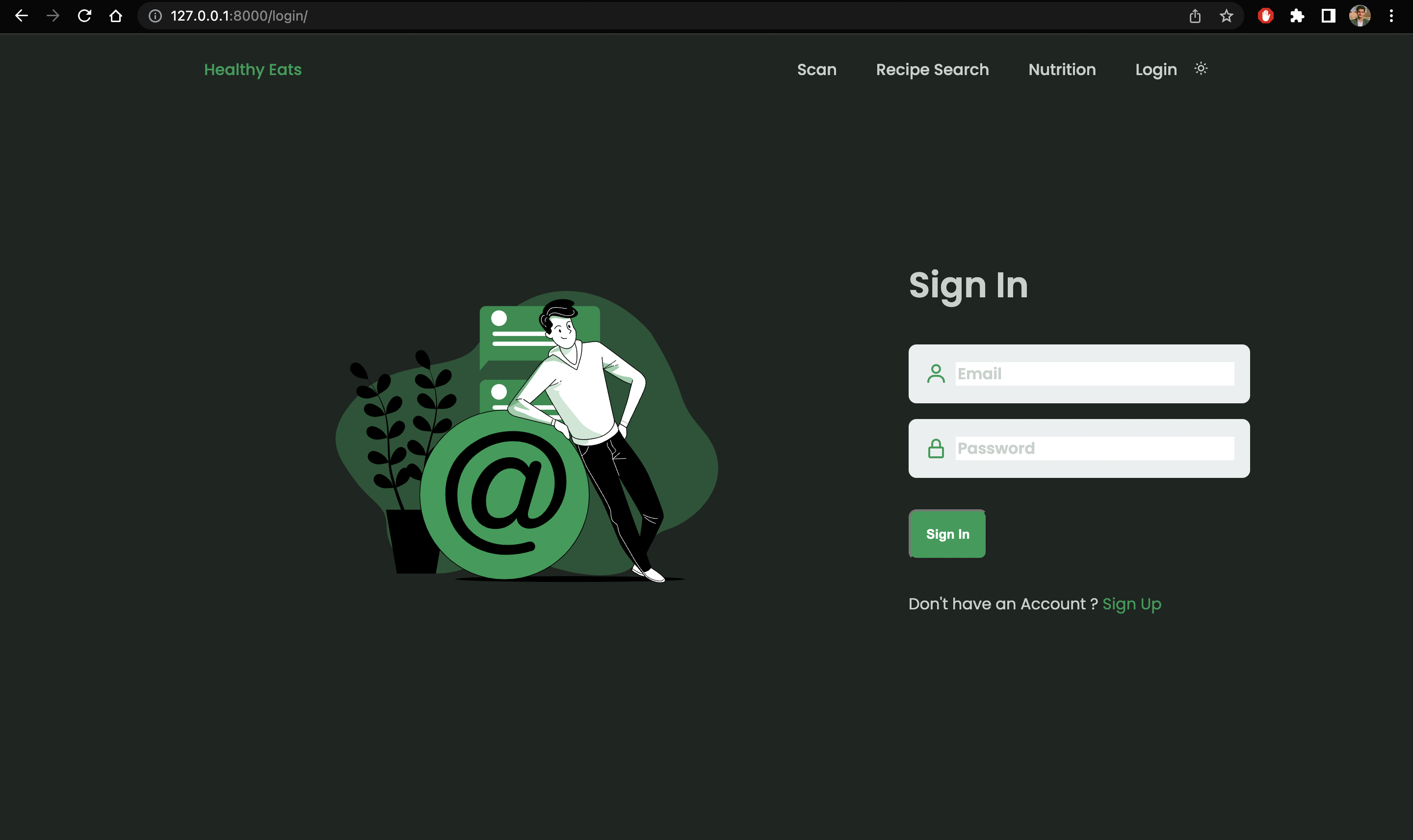 Healthy Eats | Devpost