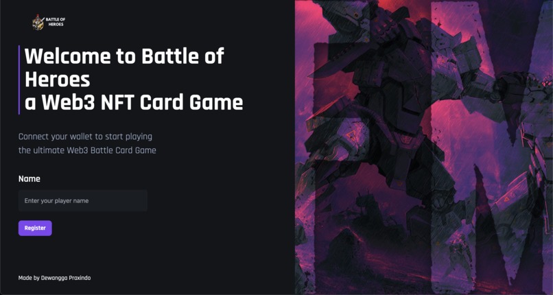 Battle of Heroes | Devpost