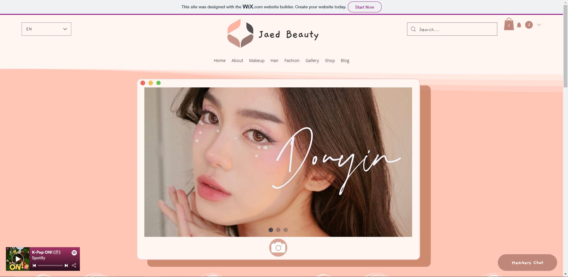 Jaed Beauty: Beauty from Within | Devpost