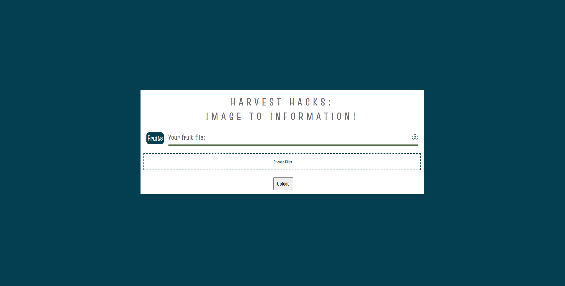 Harvest Hacks: | Devpost