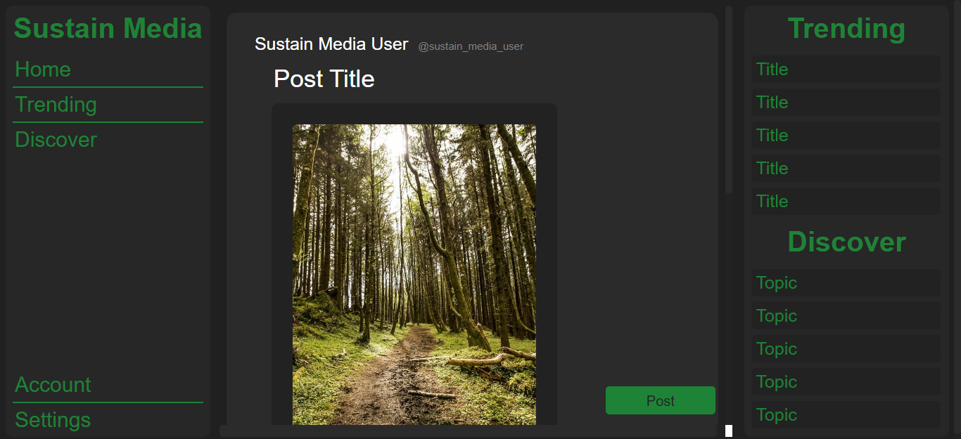 Sustain Media | Devpost