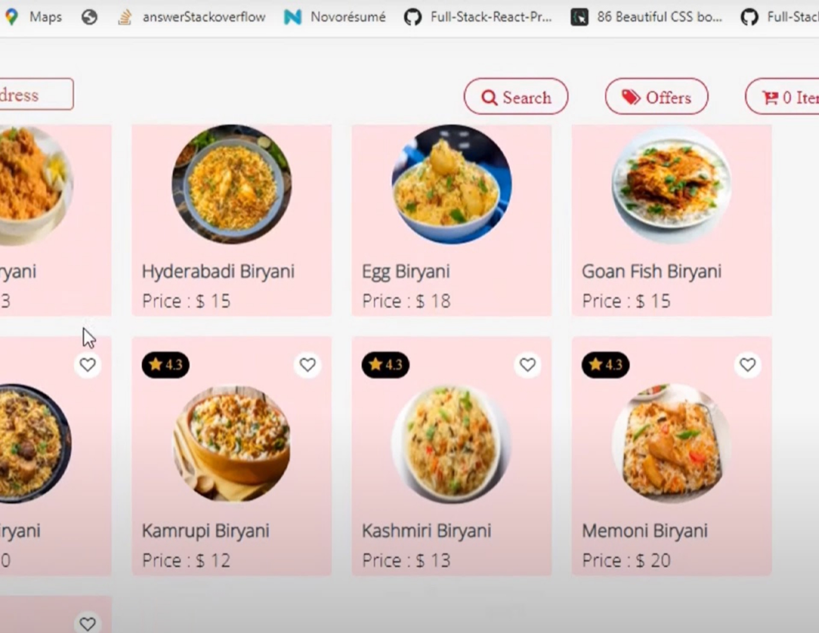 FOOD SHOPPING SITE | Devpost