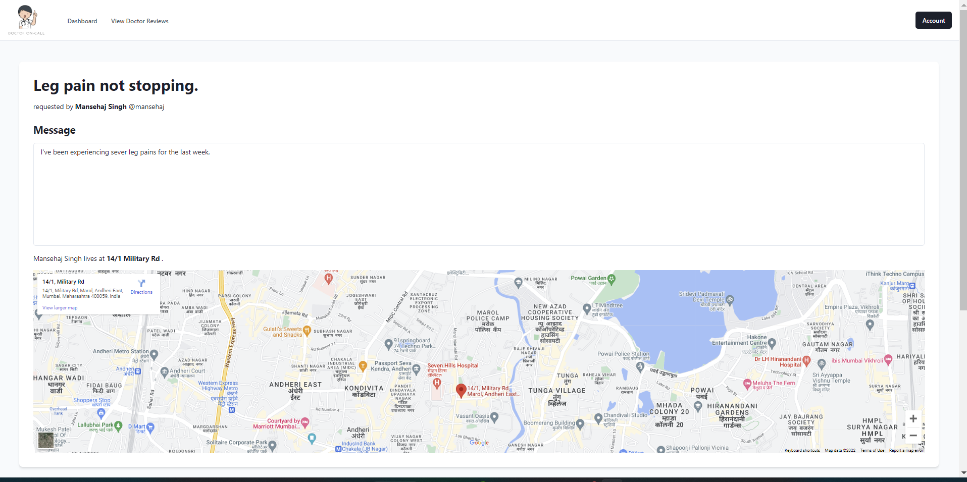 Doctor On-Call | Devpost