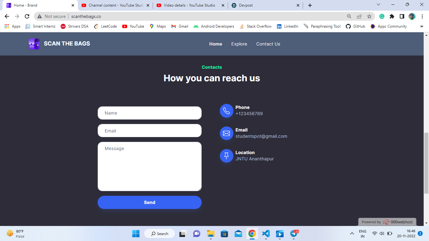 Scan The Bags | Devpost