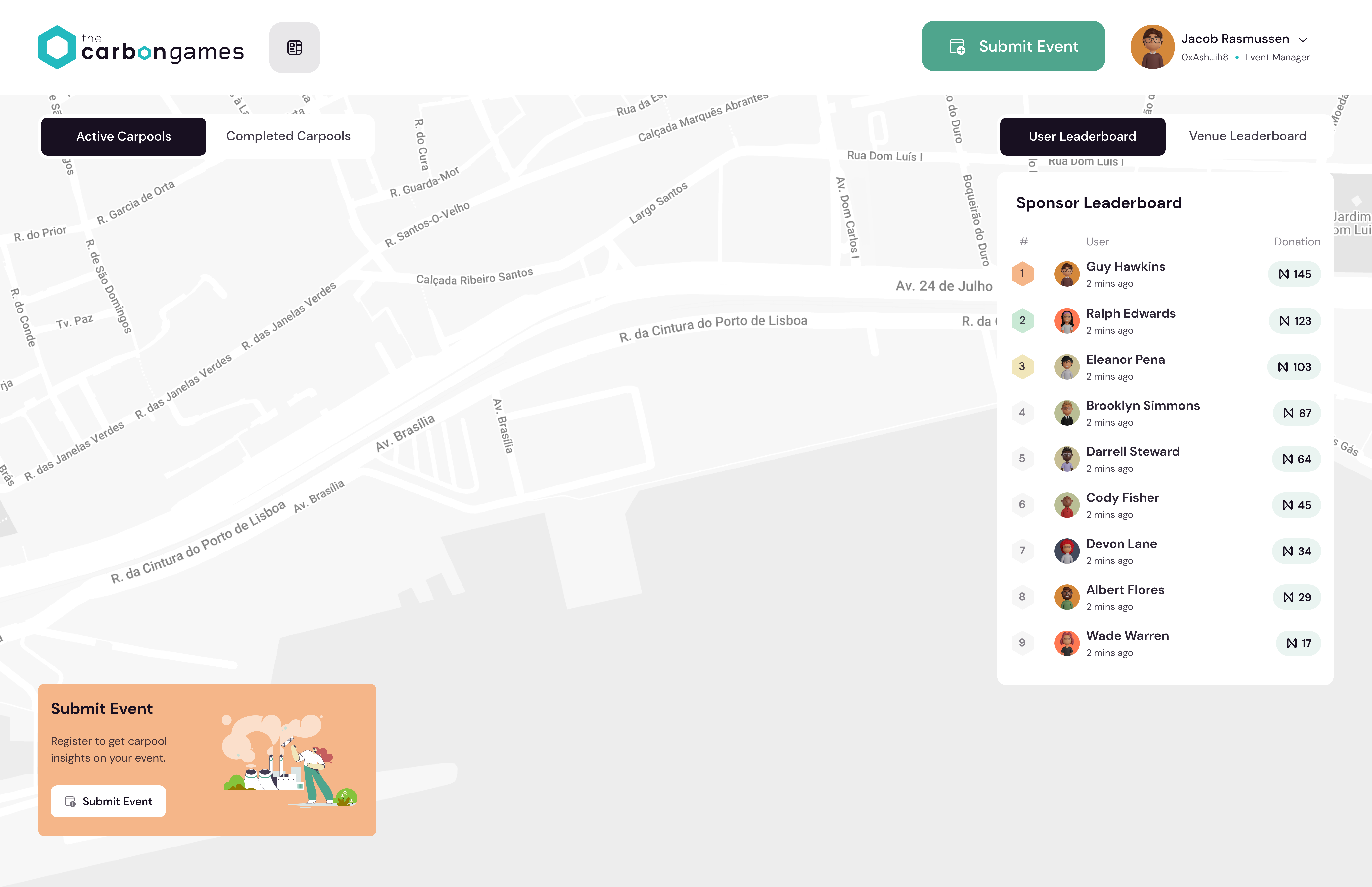 The Carbon Games - IRL (In Real Life) Bounty Hunt | Devpost