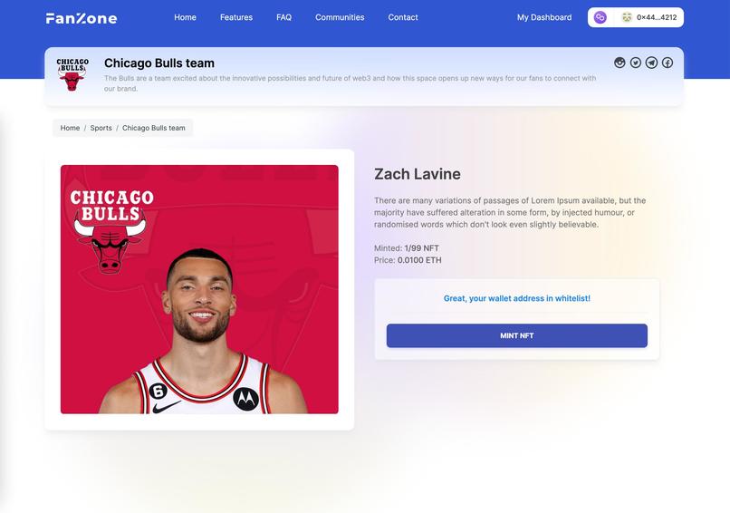 FanZone - Engaged With Fans | Devpost